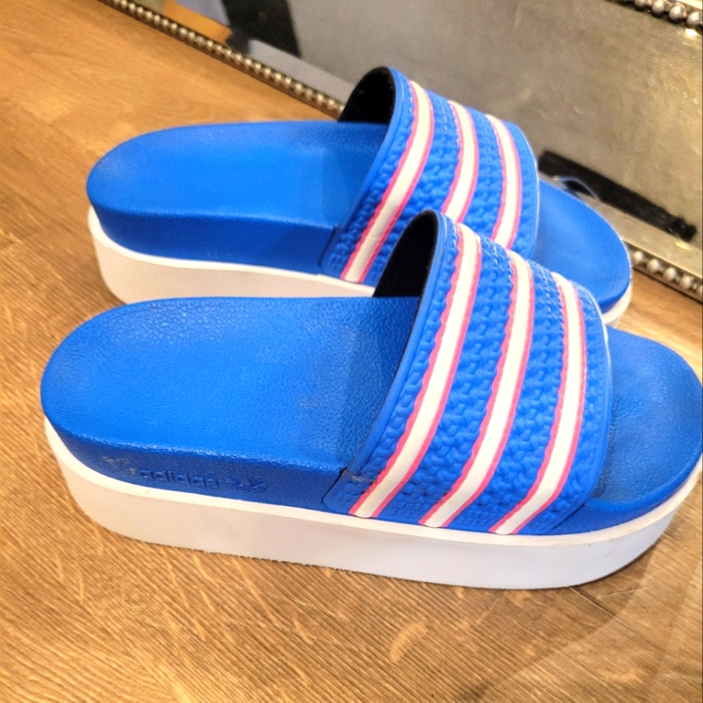 Adidas Platform Slides - Gem